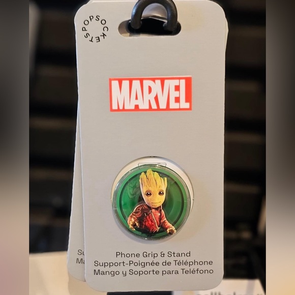 Disney | Accessories | Disney Popsocket Marvel Baby Groot New Phone ...